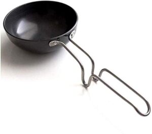 hard anodized aluminium tadka pan,hard anodized mini fry pan/tadka pan,dal tadka pan black