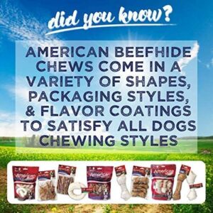 Pet Factory American Beefhide Chips Dog Chew Treats - Chicken Flavor, 22 oz