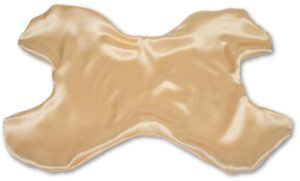 save my face! pillow the original anti-wrinkle pillowette additional le grand pillowcase (gold, silk)