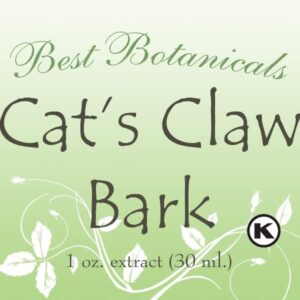 Best Botanicals Cat's Claw Bark Extract 1 oz.