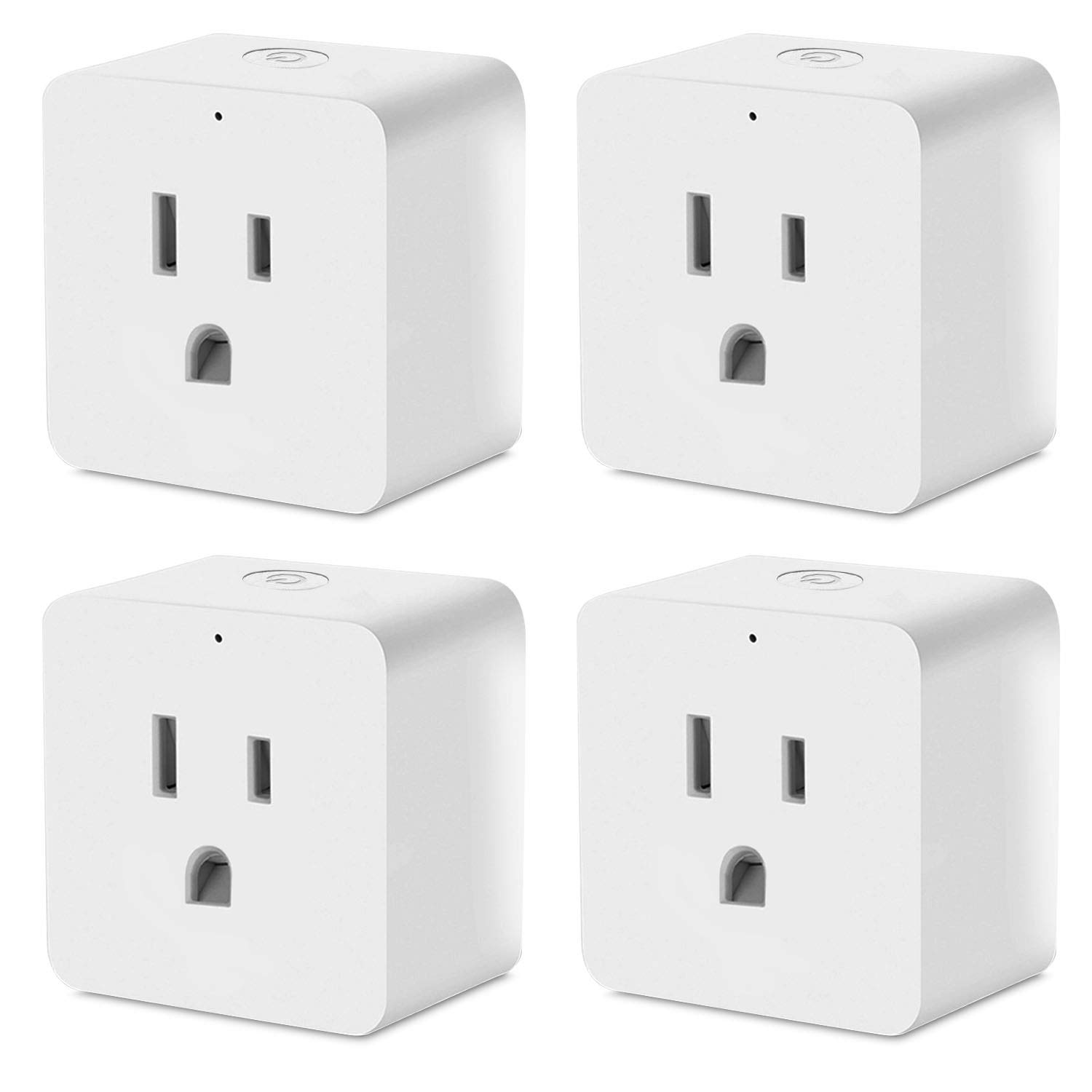 WIFI Smart Plug 4 Pack,LITSPED Smart plugs Work with Amazon Alexa Echo & Google Home and IFTTT, Smart Socket,Outlet Remote Control Devices, No Hub Required,UL Complied