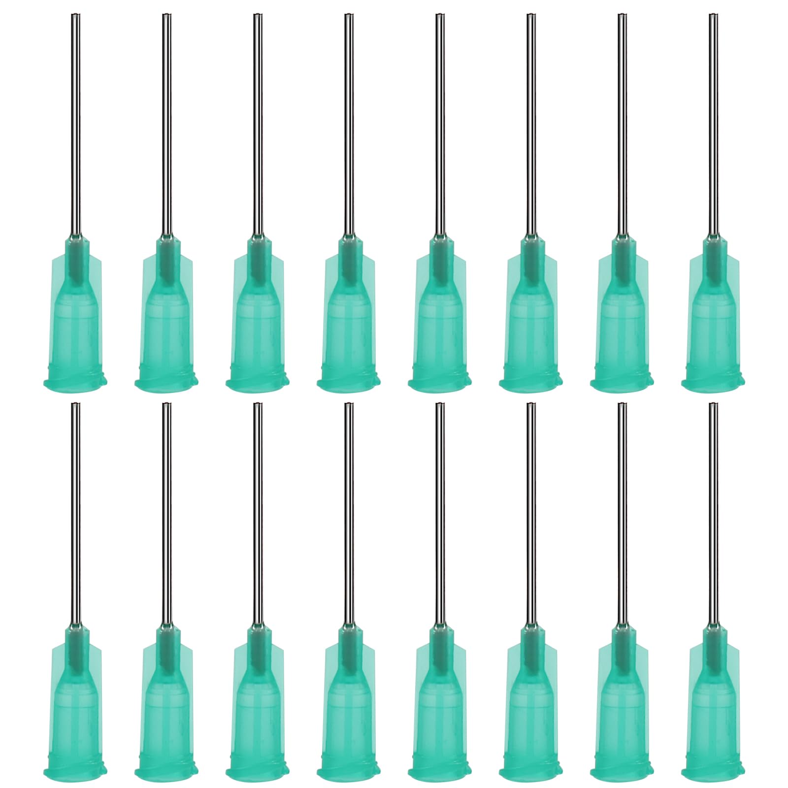 Shintop Dispensing Needle, 1 Inch 18G Blunt Tip Syringe Needles with Luer Lock for Refilling Glue, Inks and Syringes (Pack of 100)