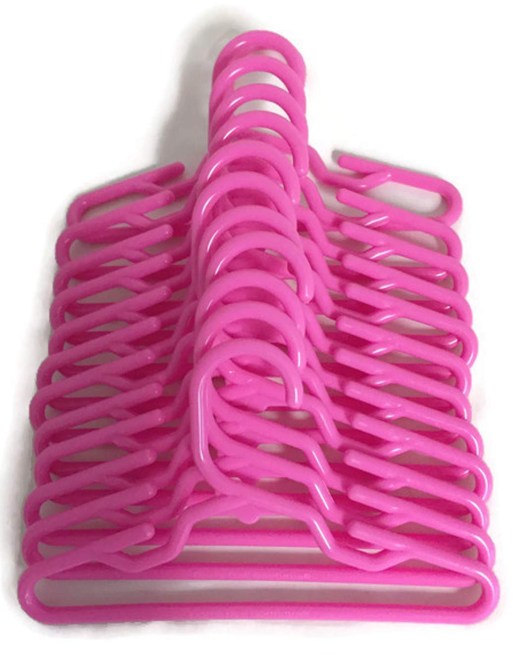 12 Pink Hangers(1 Dozen) for 14 Inch Doll Clothes