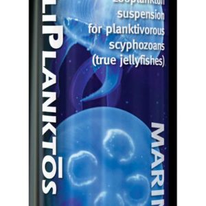 Brightwell Aquatics Jelliplanktos M - Zooplankton Feeding Suspension for Jellyfish, Amino Acid Fortified, 400-1000 Micrometer Size, 250 ml