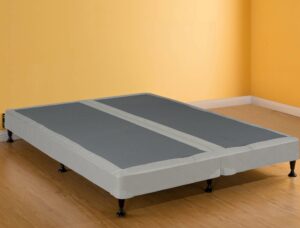 greaton, fully assembled long lasting 4-inch split box spring for mattress, queen size 79" x 59"