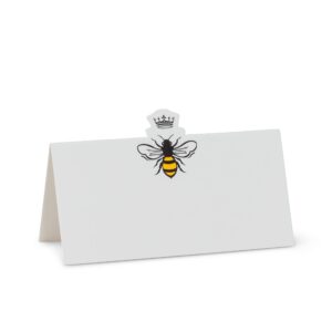 abbott collection folded bee placecards 12 count, 1 ea