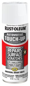 rust-oleum 292325 automotive universal touch-up spray paint, 11 oz, bright white, (pack of 1)