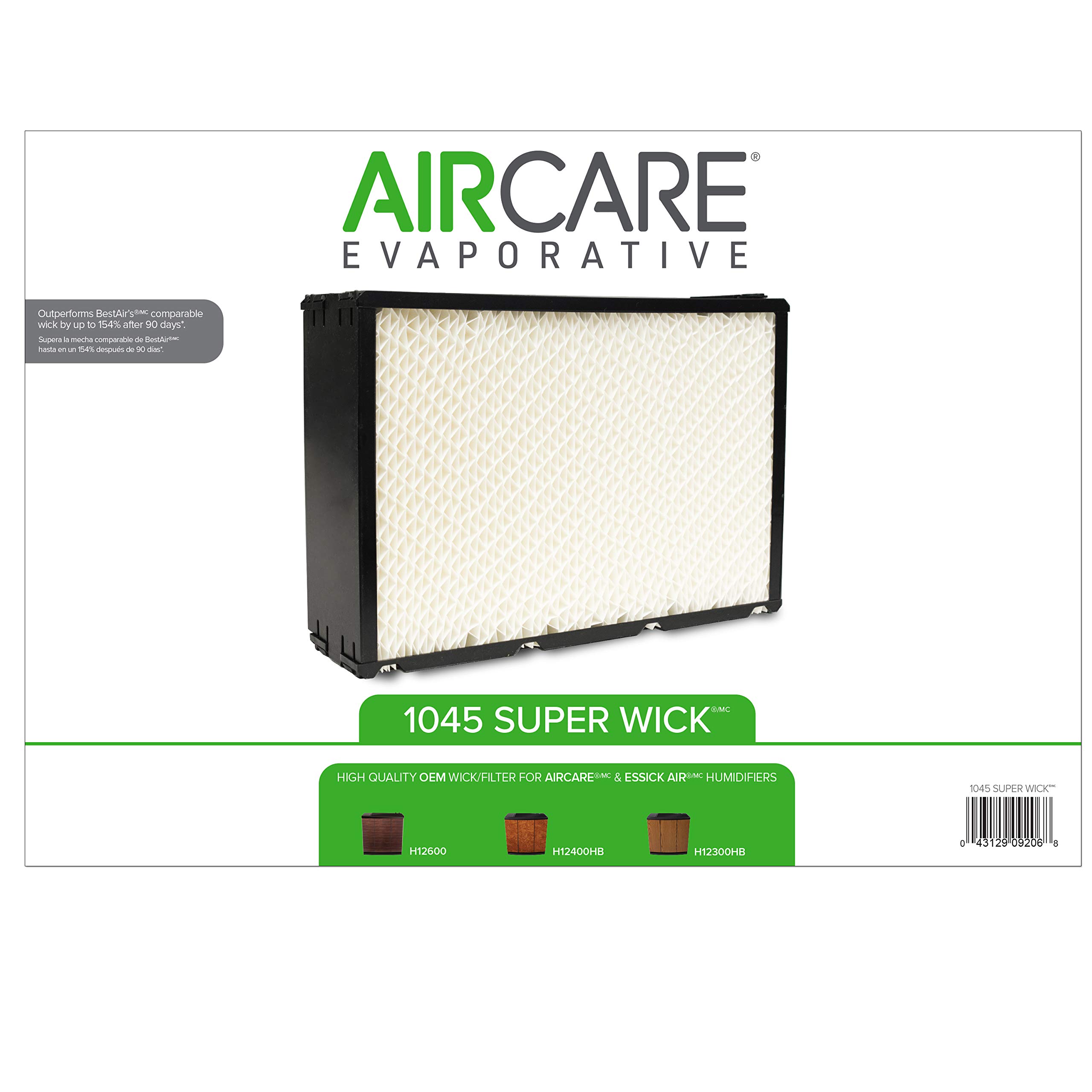 AIRCARE 1045 Replacement Console Wick, Black