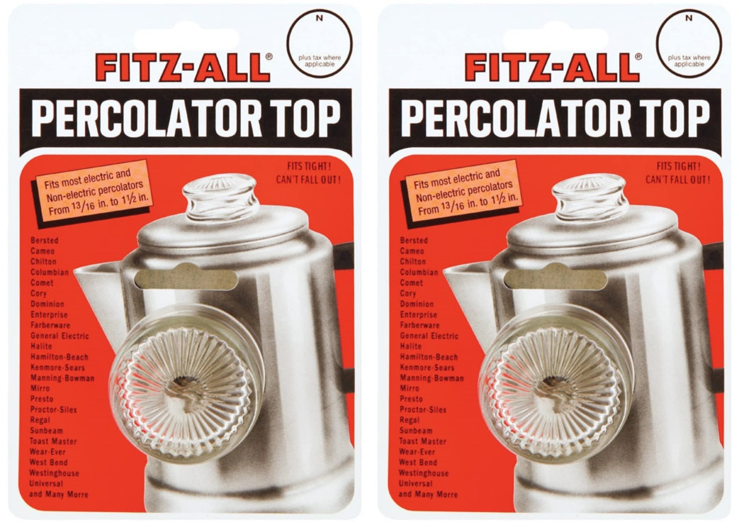 Fitz-All Replacement Percolator Top