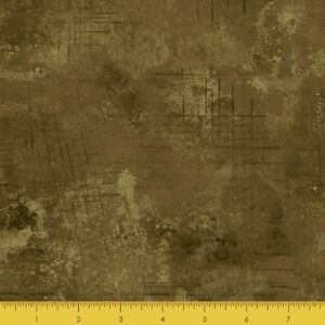 Stitch & Sparkle Tone and Tone Olive 100% Cotton Print 44" Wide, Quilt Crafts Cut by The Yard (BMTAT009)