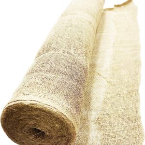 Burlap Fabric Roll - 150 feet x 36 inches - Ideal for Garden Art and Crafts