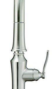 Draper 1H Kitchen Pull Down Kitchen Faucet w/SnapBack and Dockforce 1.75 gpm Stainless Steel