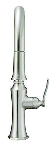 Draper 1H Kitchen Pull Down Kitchen Faucet w/SnapBack and Dockforce 1.75 gpm Stainless Steel