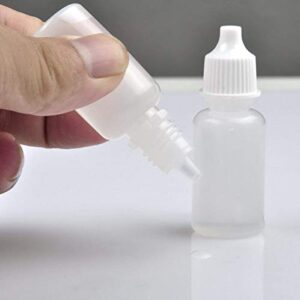 10 Piece 50ml 1.7oz BPA Free Plastic Squeezable Dropping Bottles Container Vials Pots for Eye Drops Dropper Samples Liquid DIY Ejuice Reagent Cosmetic