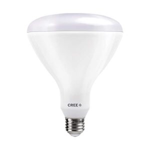 cree lighting br40 120w equivalent led light bulb, bright white (3000k), dimmable, exeptional light quality