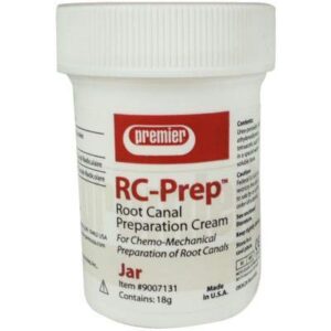 rc-prep root canal prep cleanser urea peroxide and edta jar 18g each