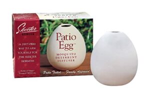 skeeter screen patio egg insect deterrent diffuser for mosquitoes 4 oz.