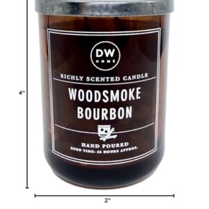 DW Home Large Woodsmoke Bourbon Scented Candle