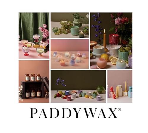 Paddywax National Parks Artisan Soy Wax Scented Candle Made in the USA, 11-Ounce Textured Ceramic Jar, Yosemite