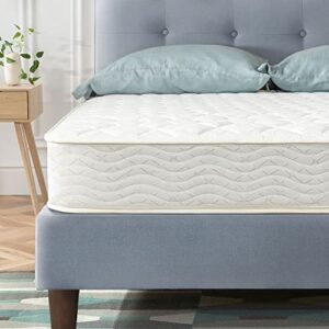 Best Price Mattress 8 Inch Tight Top Innerspring Hybrid Mattress - Comfort Foam Top with Bonnell Spring Base, King White