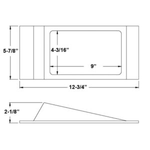 Buck-Algonquin 00RSS1100P Rectan Scoop Screen For Water Pump Strainer 00RSS1100P