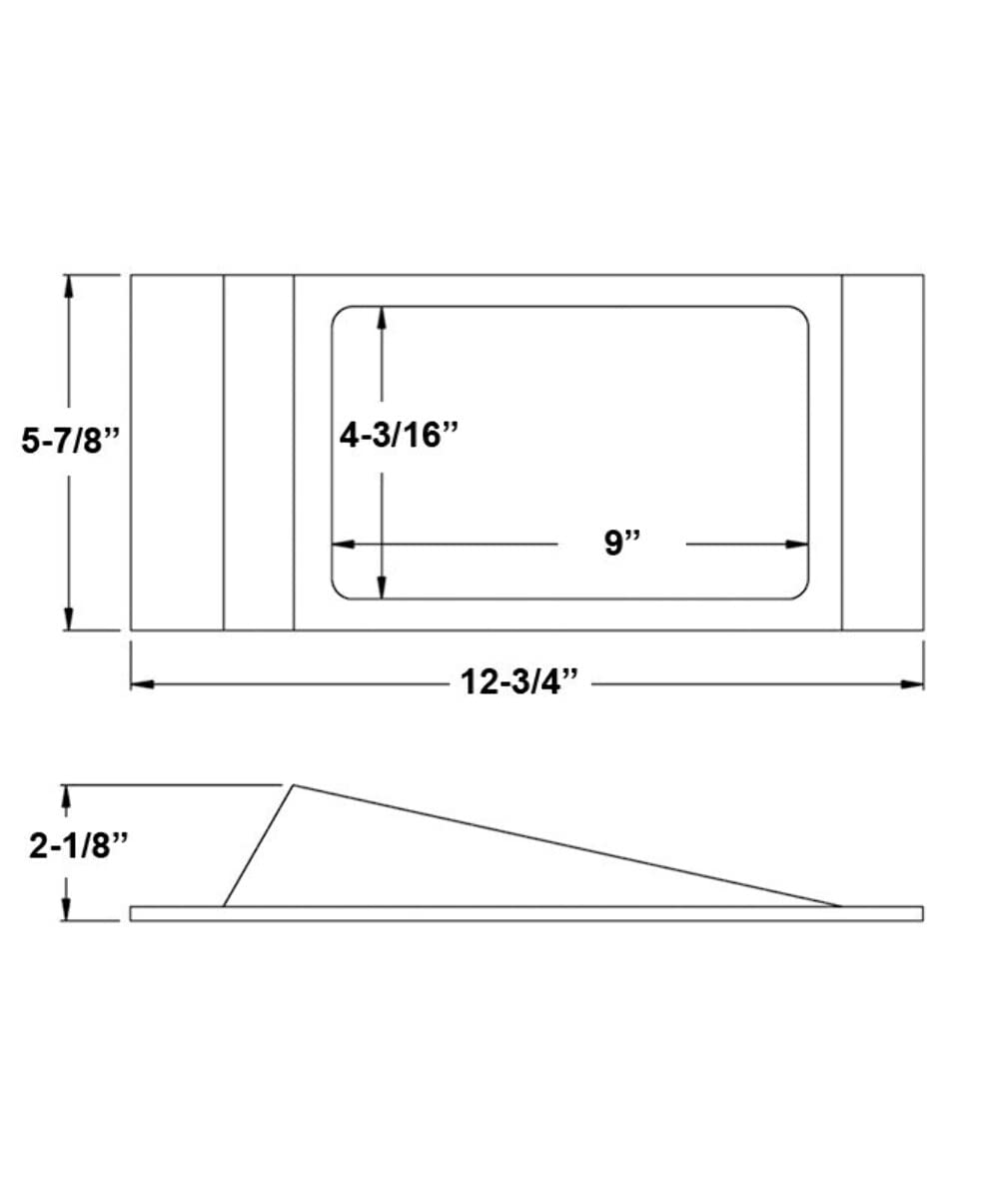 Buck-Algonquin 00RSS1100P Rectan Scoop Screen For Water Pump Strainer 00RSS1100P