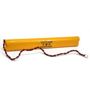 (5 Pack) BAT9.6V700 9.6v 900mAh Exit Sign Emergency Light ELBB003 ELB-B003 NiCad Battery Replacement ELB-B004 ELBB004 OSA228 CUSTOM-306-U BBAT0044A BAA-96 BBAT0043A