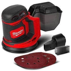 milwaukee power tools - m18 bos125-0 random orbital sander 18v bare unit