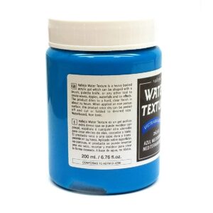 Vallejo Acrylicos Water Effects: Mediterranean Blue 200ml for RPG D&D Miniatures