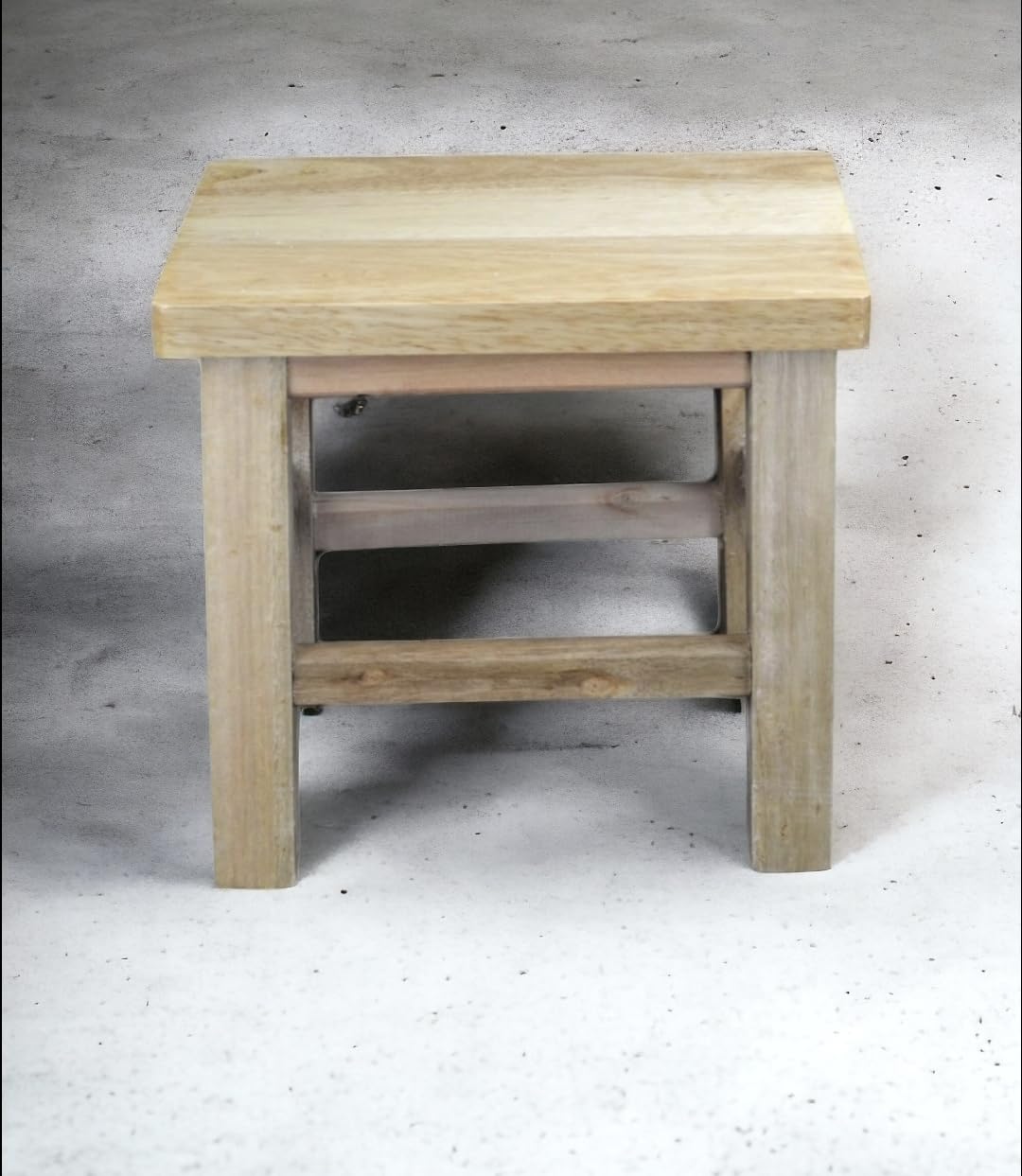 Solid Hard Wood Stool Step Stool Kids Children Adult Small Stool Natural