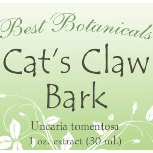 Best Botanicals Cat's Claw Bark Extract 1 oz.