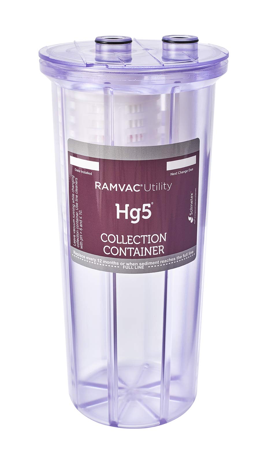 RAMVAC Utility Hg5 Collection Container with Recycle Kit