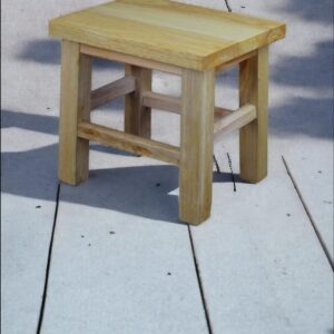 Solid Hard Wood Stool Step Stool Kids Children Adult Small Stool Natural