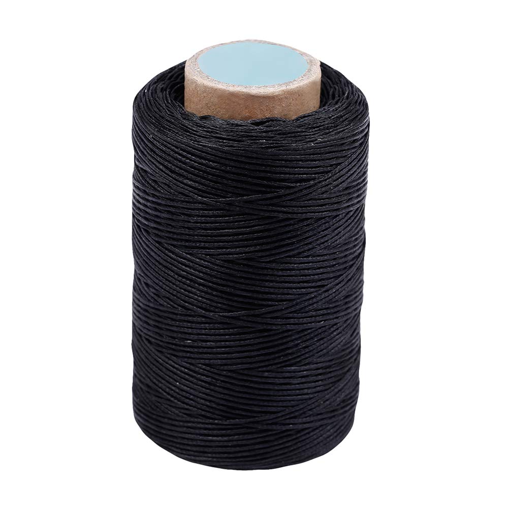 284Yards Leather Sewing Waxed Thread-Practical Long Stitching Thread for Leather Craft DIY/Bookbinding/Shoe Repairing/Leather Projects