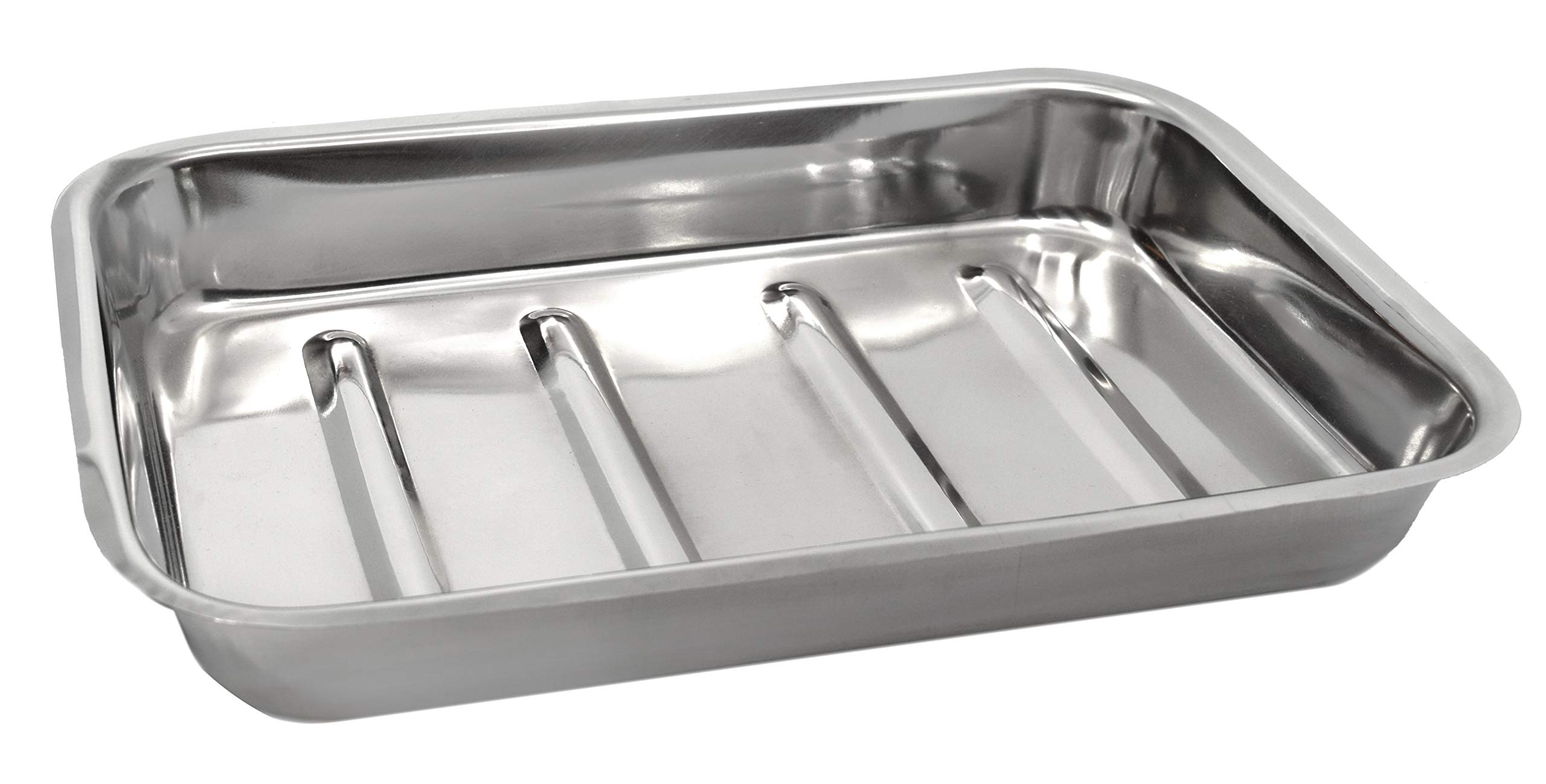 EISCO Dissection Tray, 12" x 8" Stainless Steel