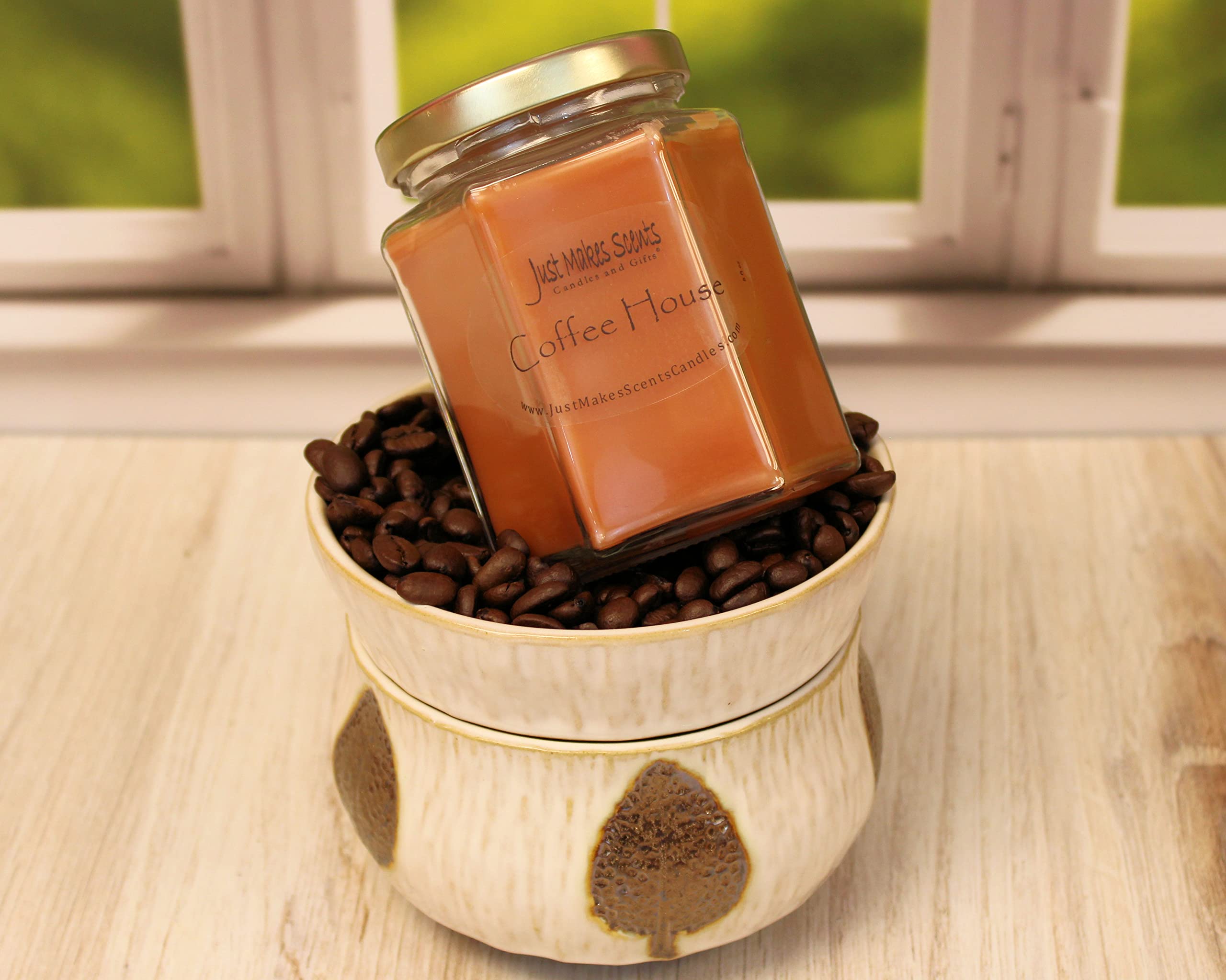 Coffee House Scented Soy Blend Candle | Fresh Coffee Smell | Hand Poured in The USA