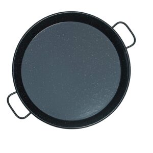 Mabel Home 25.5-inch / 65cm Enamaled Steel Paella Pan, 25.5 inch (65cm)