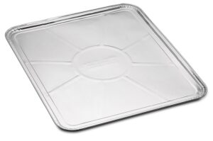 5-pack disposable foil oven liners by dcs deals – keep your oven clean and healthy – perfect silver foil drip pan tray for cooking, baking, roasting, and grilling- 18.5 x15.5” inch