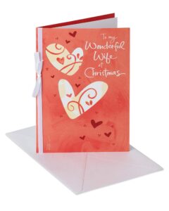 american greetings christmas card for wife (my truest blessing)