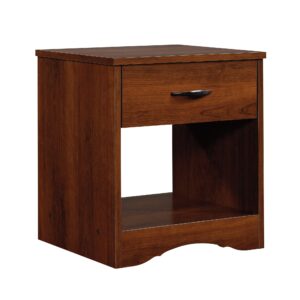 sauder beginnings night stand, brook cherry finish