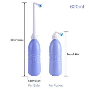 FTVOGUE Portable Bidet Sprayer Handheld Hand Spray Water Washing Toilet Bathroom Home Travel Use