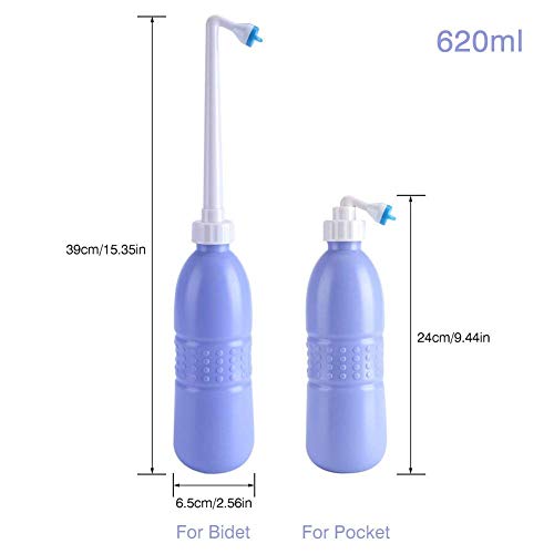 FTVOGUE Portable Bidet Sprayer Handheld Hand Spray Water Washing Toilet Bathroom Home Travel Use