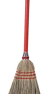 Weiler 70300 Lobby Broom, Corn & Fiber Fill, 40" Overall Length (Pack of 12)