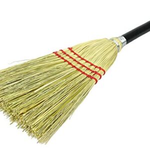 Weiler 70300 Lobby Broom, Corn & Fiber Fill, 40" Overall Length (Pack of 12)