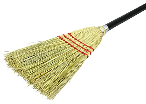 Weiler 70300 Lobby Broom, Corn & Fiber Fill, 40" Overall Length (Pack of 12)