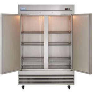 Kratos Refrigeration 69K-773 Commercial 2 Door Reach-in Refrigerator, 49 Cu. Ft., 54" wide