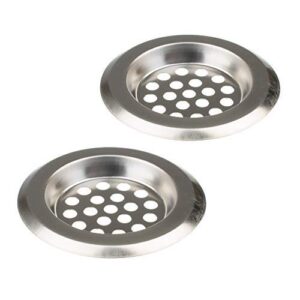 hair catcher for bathtub, sink strainer for drain 2.5", drain hair catcher, drain cover for bath (pack of 2)