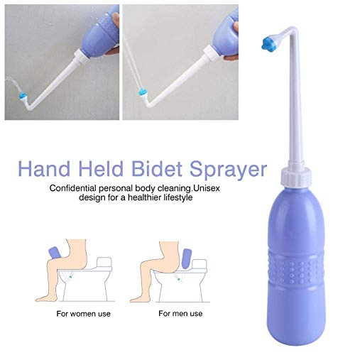 FTVOGUE Portable Bidet Sprayer Handheld Hand Spray Water Washing Toilet Bathroom Home Travel Use