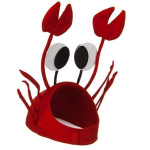 assun tudacvte crab hat party costume fancy hat 3d lobster crawfish seafood lobster hat novelty hat party costume accessories