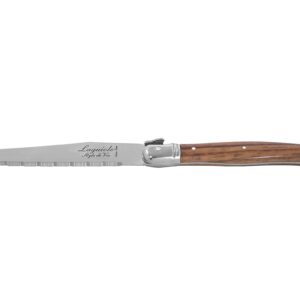 Laguiole Style de Vie Premium Line Steak Knife 1.8 mm Thick 6 Pieces Wood Colour